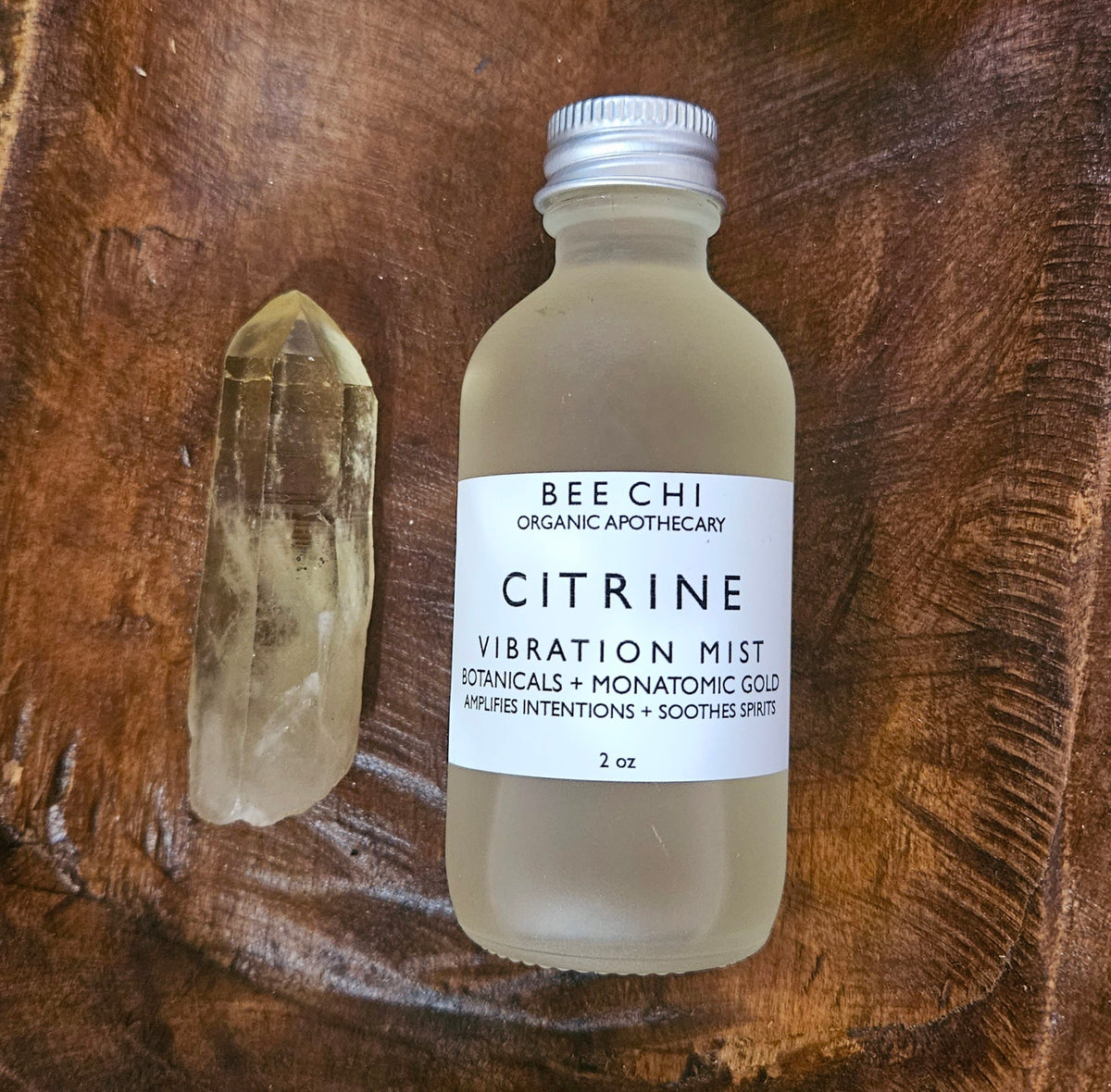 Citrine Vibration Mist – Bee Chi Organic Apothecary