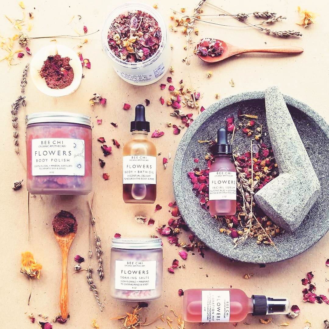 Flowers Facial Serum – Bee Chi Organic Apothecary
